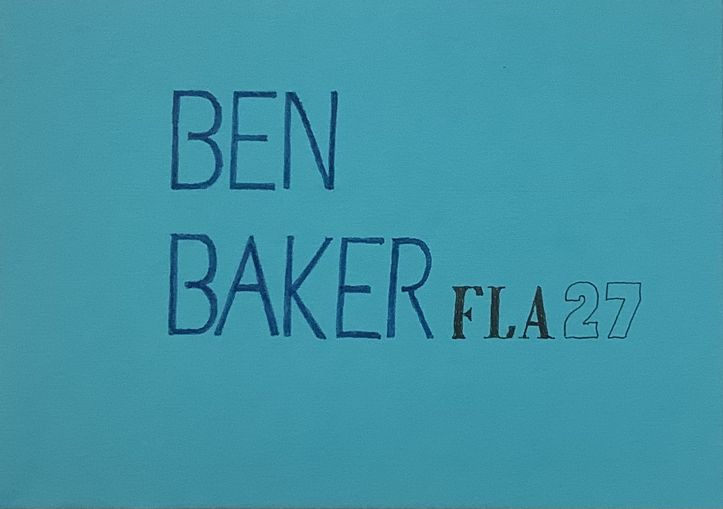 FLA 27: Ben Baker (17/08/2025) | FIRST LAST ANYTHING